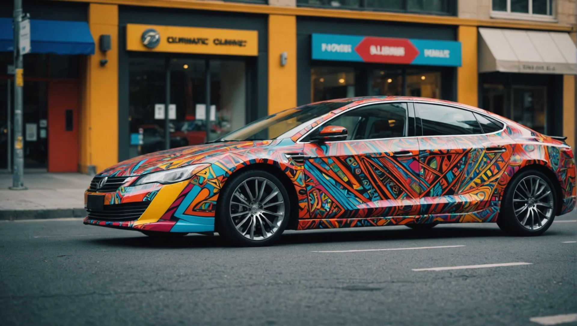 Révélez votre style avec le covering auto : œuvre d'art mobile